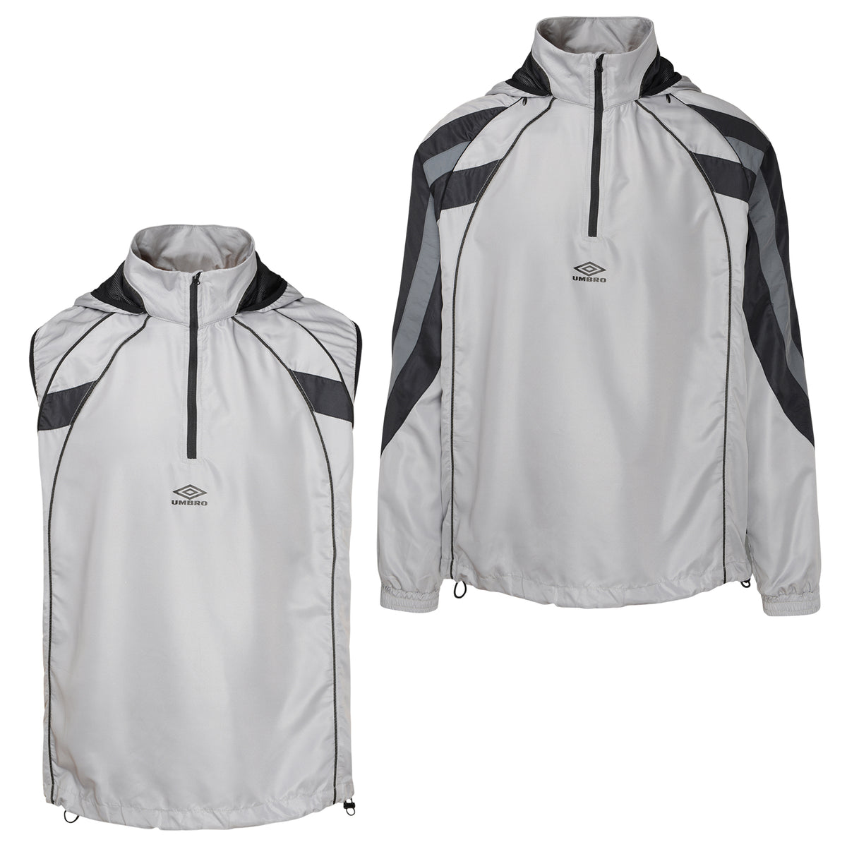 ZIP OFF SLEEVE WIND JACKET