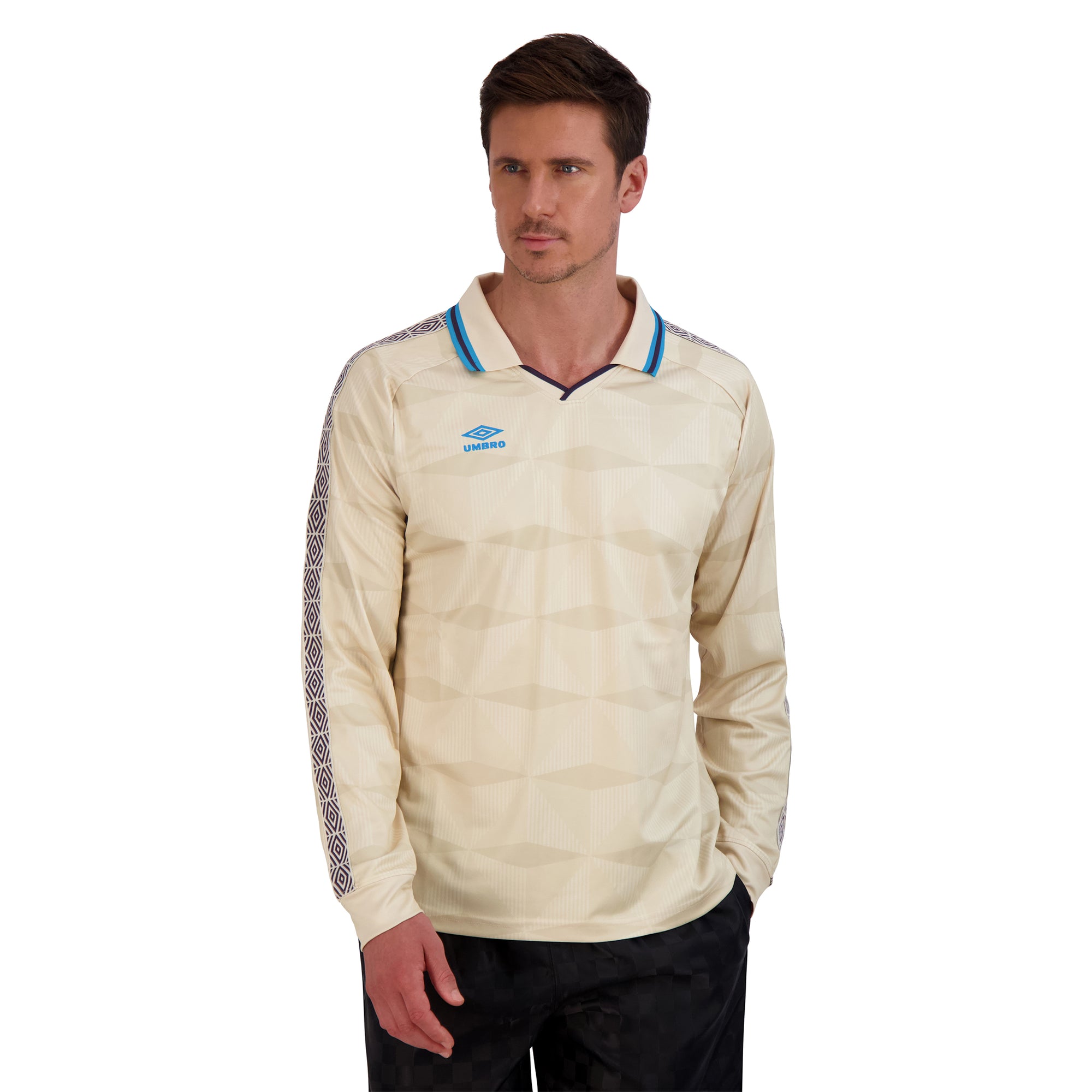 RETRO SPIN JOHNNY COLLAR L/S JERSEY