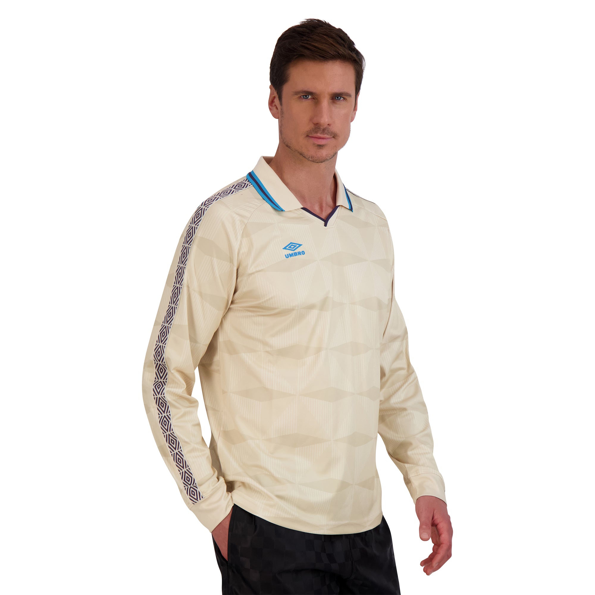 RETRO SPIN JOHNNY COLLAR L/S JERSEY